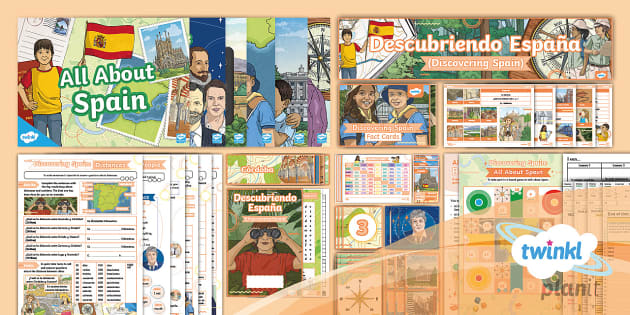 👉 PlanIt Year 6 Spanish Lesson Plans Pack: Discovering Spain