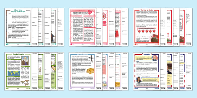 UKS2 February Reading Comprehension Pack