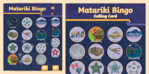 Matariki Bingo | Māori New Years Resource NZ (teacher made)