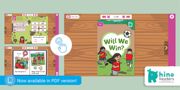 Level 3a Decodable Readers: Will We Win? (teacher made)