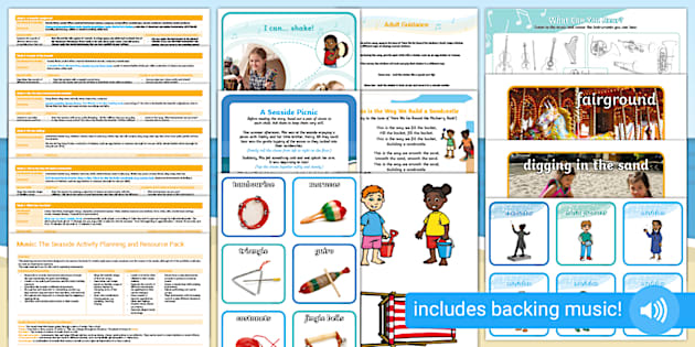 EYFS Music: The Seaside Activity Planning and Resource Pack