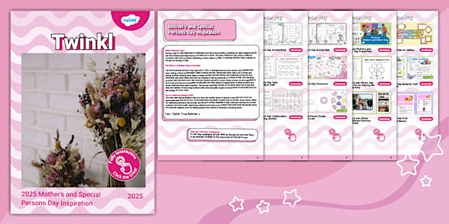 2025 Mother's Day Inspiration Interactive Catalogue - Twinkl