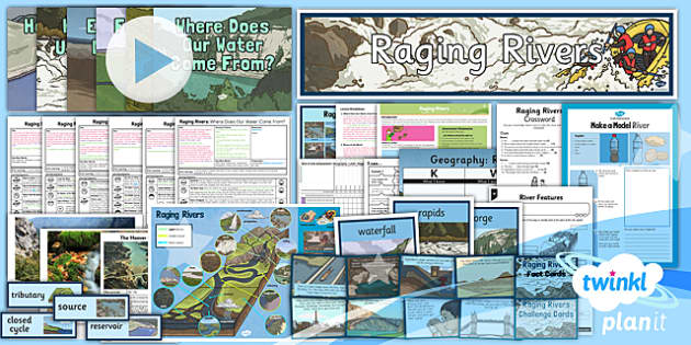Rivers Unit Pack - Year 6 Geography (creat de profesori)