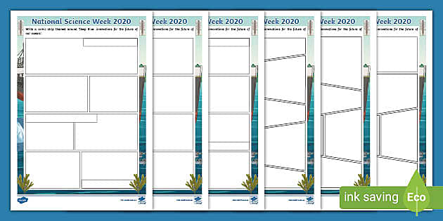 Science Week 2020 Comic Strip Activity 3-6 (teacher made)