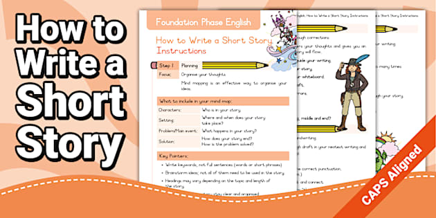 FP English How to Write a Short Story Instructions (CAPS)