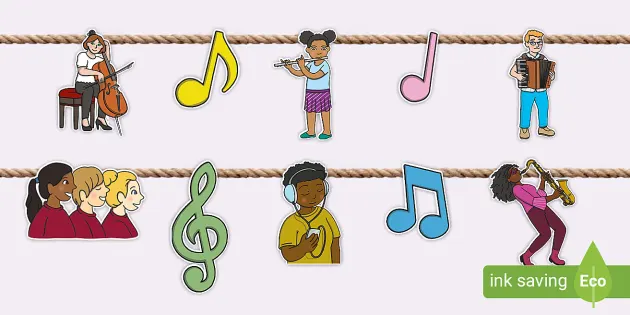Music Class Clipart For Kids