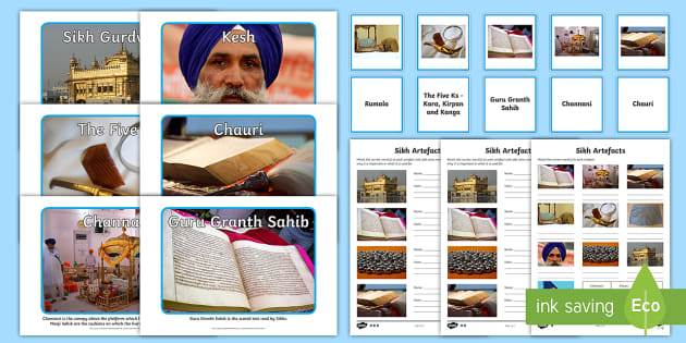Sikh Artefacts Activity Pack (teacher made) - Twinkl