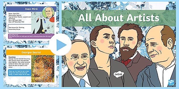 KS1 All About Artists (Teacher-Made) - Twinkl