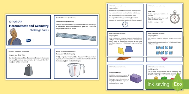 Open Ended Geometry Questions - NAPLAN (teacher made)