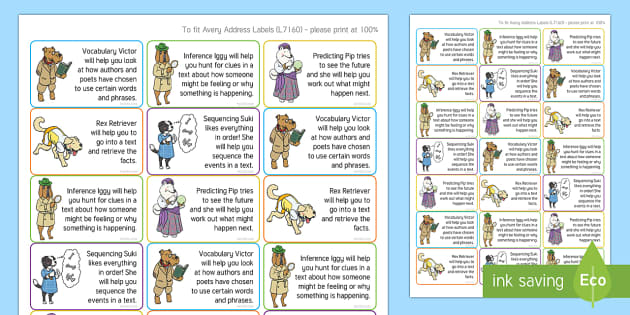 SATs Survival Year 2: Reading Skills Stickers - SATs Survival Year 2 ...