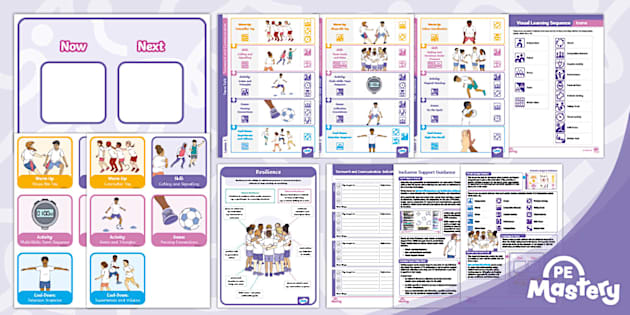 PE Mastery: Teamwork & Communication Inclusive Support Pack