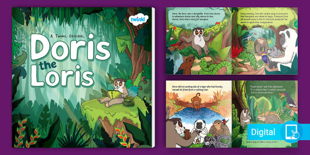 Doris the Loris eBook (teacher made) - Twinkl