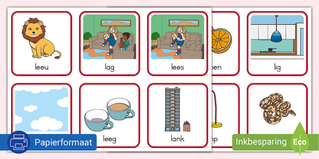 Prentkaarte L-Klank (Teacher-Made) - Twinkl