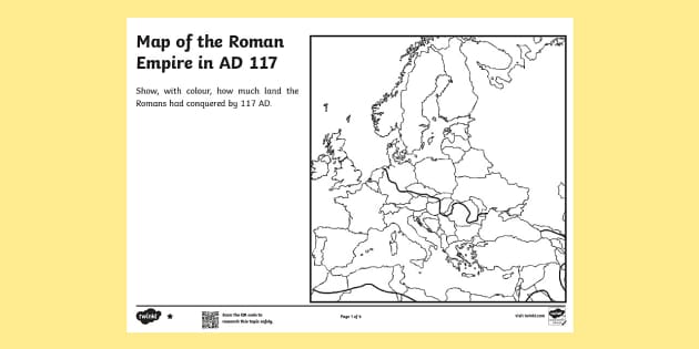 Spread Of The Roman Empire Map Worksheet Rome Greece Resource Spread Of The Roman Empire Map Worksheet Rome Greece Resource