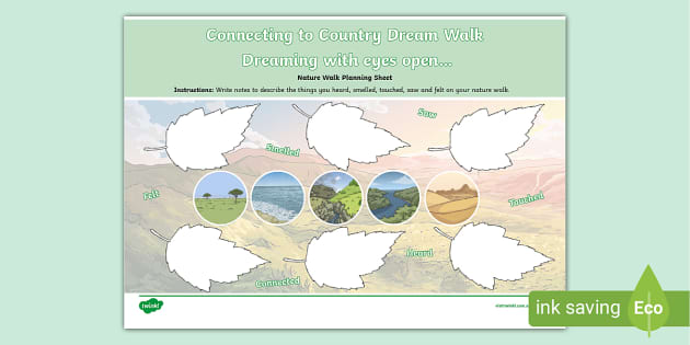 Connecting to Country My Dream Walk (teacher made) - Twinkl