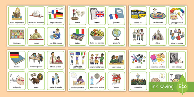 Orario illustrato Attività (teacher made) - Twinkl