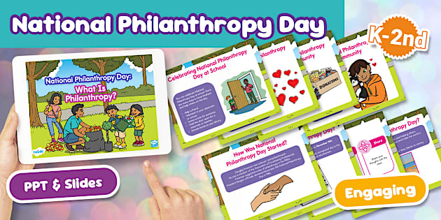 National Philanthropy Day PowerPoint & Google Slides