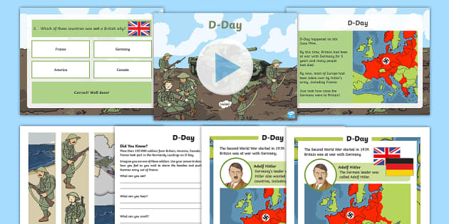 D-Day KS1 Resource Pack