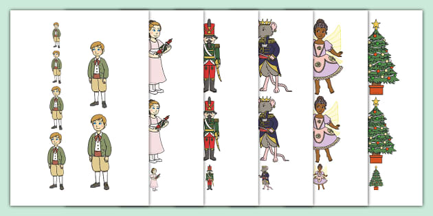 The Nutcracker Size Ordering Hecho Por Educadores Twinkl