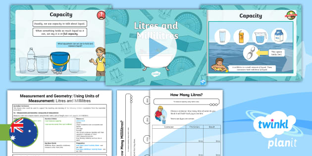 FREE! - Year 3 Measuring Capacity Resource Pack | Twinkl PlanIt