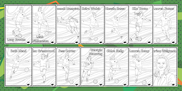 Euro Football Players | Women's Euros Players | Twinkl KS2