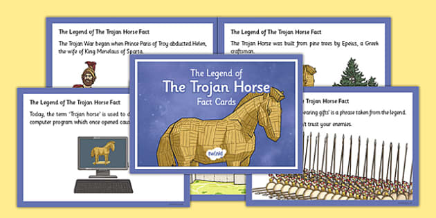 Trojan Horse Facts | The Trojan Horse Legend Fact Cards