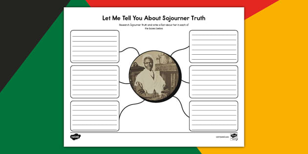 Let Me Tell You About Sojourner Truth for K-2nd Grade