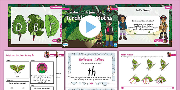 NZ Phonics: Level 3: Week 3: Lesson 2: 'th' (unvoiced)
