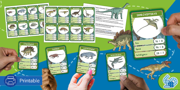 Division Facts Maths Top Cards Game - Maths Top Trumps