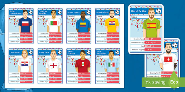 Maths World Cup Football: Maths Top Card Game