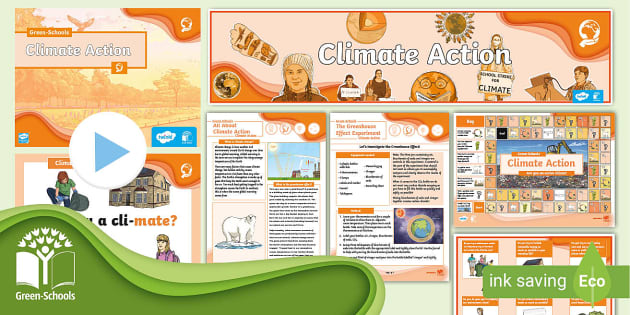 FREE! - Green Schools Climate Action Resource Pack - Twinkl