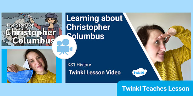 FREE! - KS1 (Ages 5-7) History: Christopher Columbus Video Lesson