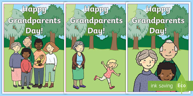 Grandparents Day Cards | Celebrations | Primary Resource