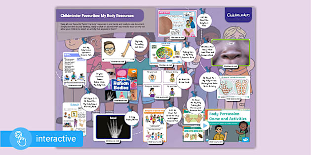 Childminder Favourites: My Body Resources (teacher made)