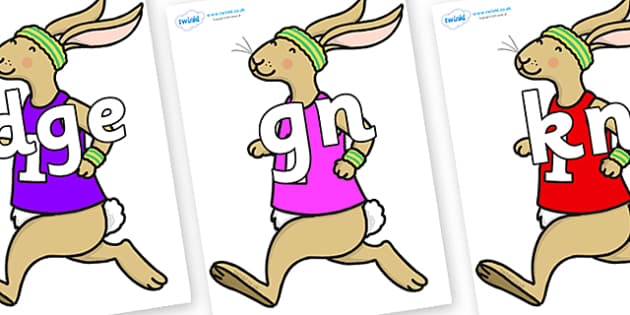 Silent Letters on Running Hare
