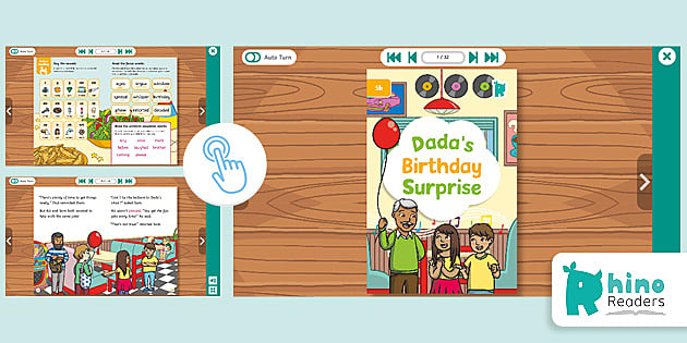 Level 5b Reading Scheme Book: Dada's Birthday Surprise