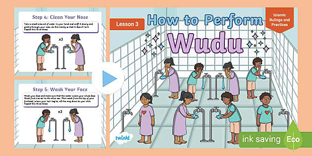 How to Perform Ablution (Wudu) Presentation