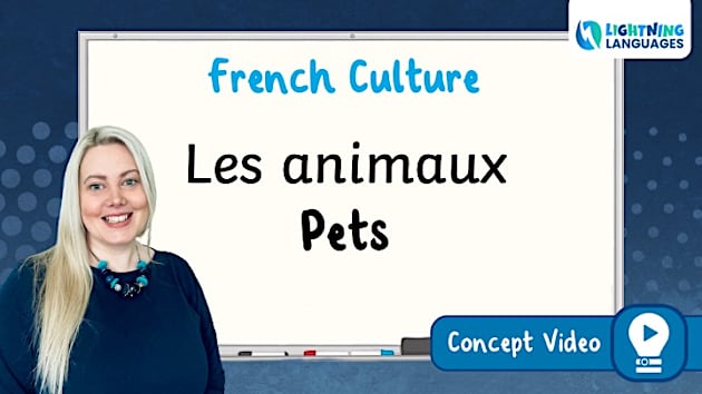 👉 Lightning Languages | French | Pets Culture Concept Video
