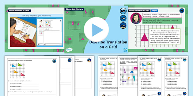 Year 4 White Rose Maths: Describe Movement on a Grid
