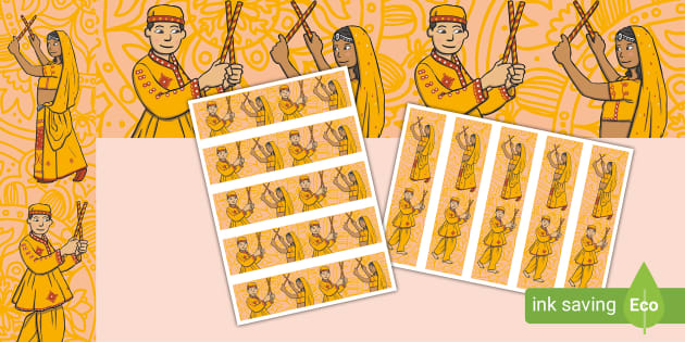 Navratri Display Borders