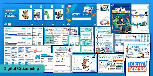 Digital Sparks: Digital Citizenship 2: Unit Pack - Twinkl