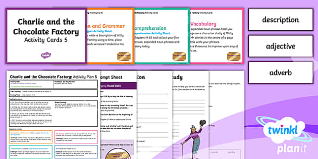 Charlie and the Chocolate Factory Guided Reading 5 Y3 to Support ...
