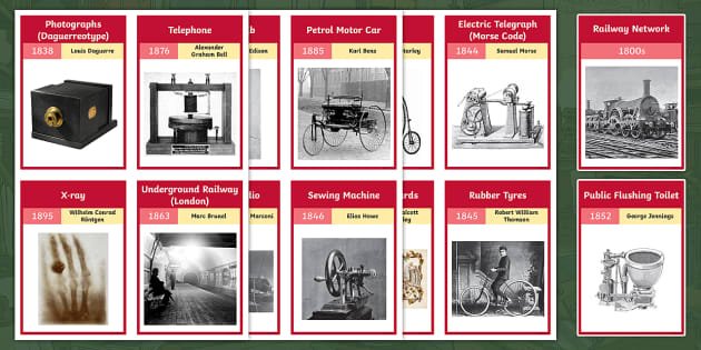 Victorian Inventions Flashcards | British History | Parents Victorian Inventions Flashcards | British History | Parents
