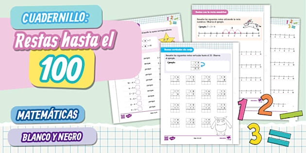 Cuadernillo de Actividades: Restas hasta el 100