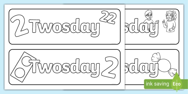 Twos-day Ideas For Years 3-6