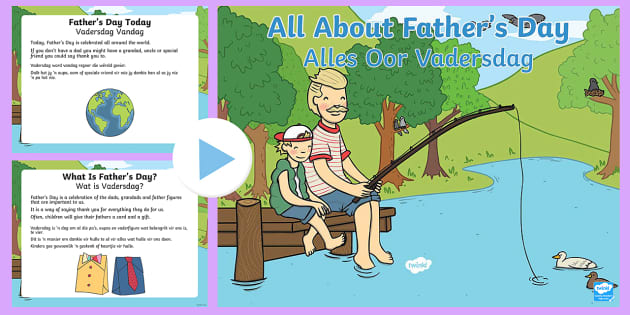 All About Father's Day PowerPoint (Teacher-Made) - Twinkl