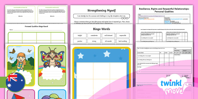 Year 3 RRRR Personal Qualities Lesson Pack (teacher made)