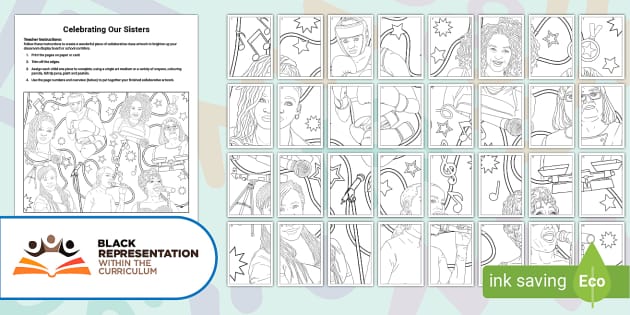 FREE! - KS2 Celebrating Our Sisters: Collaborative Art Activity