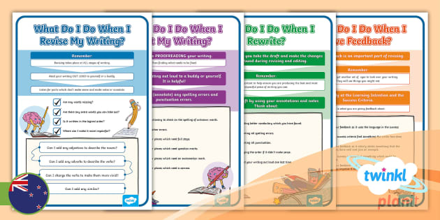 During year 4: Writing: Writing Processes: Display Pack