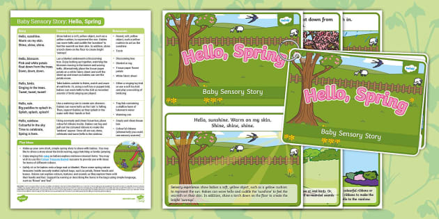 Baby Sensory Story: Hello, Spring | Twinkl (teacher made)